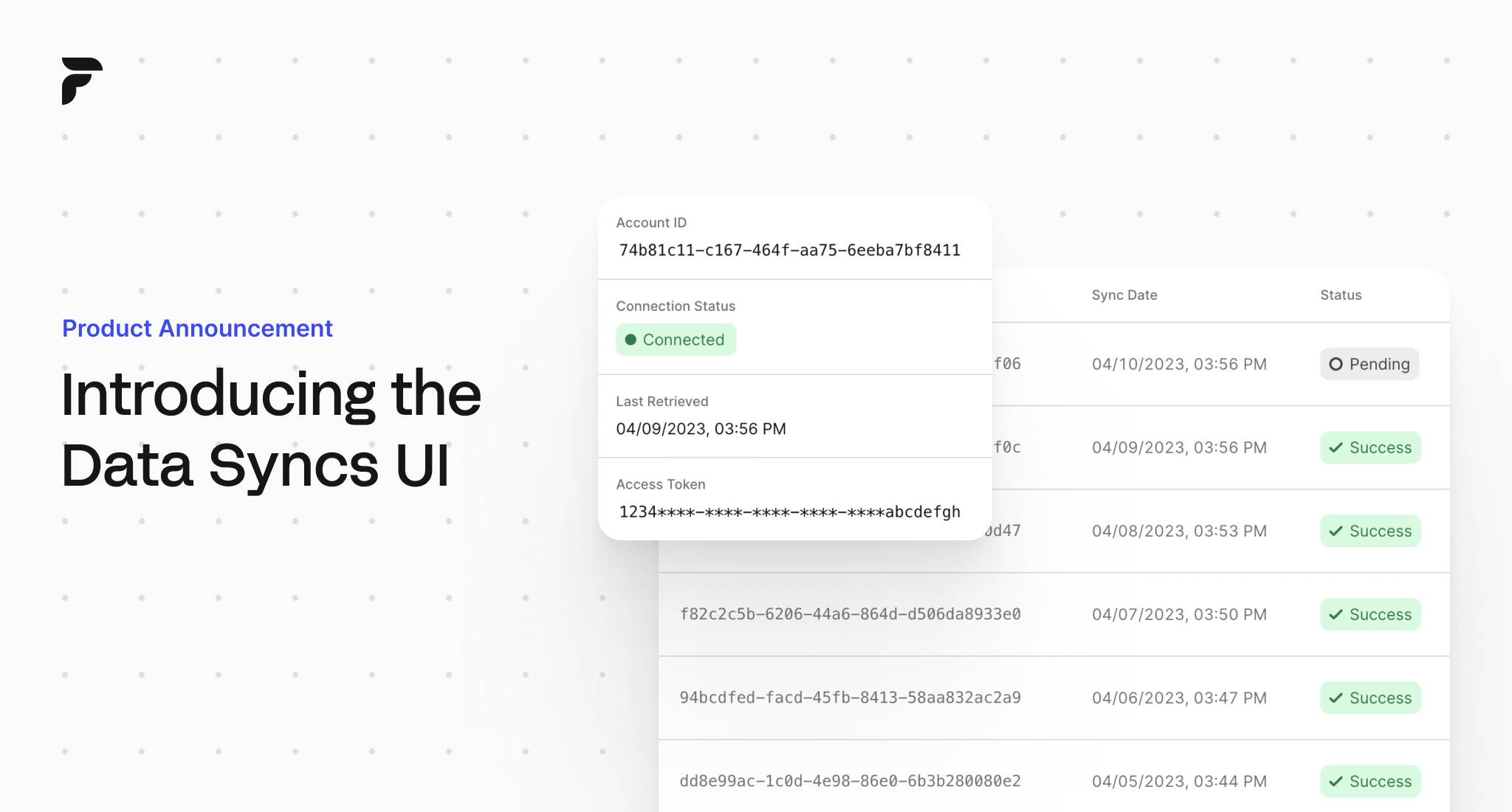 Available Now: View Data Syncs in a Brand New Interface | Finch